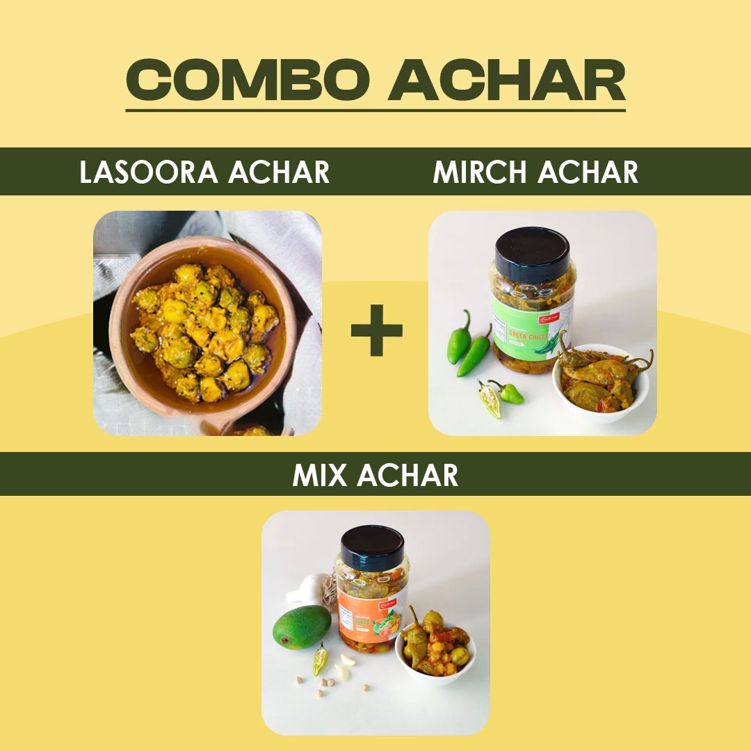Lasoora, Mirch & Mix Achar