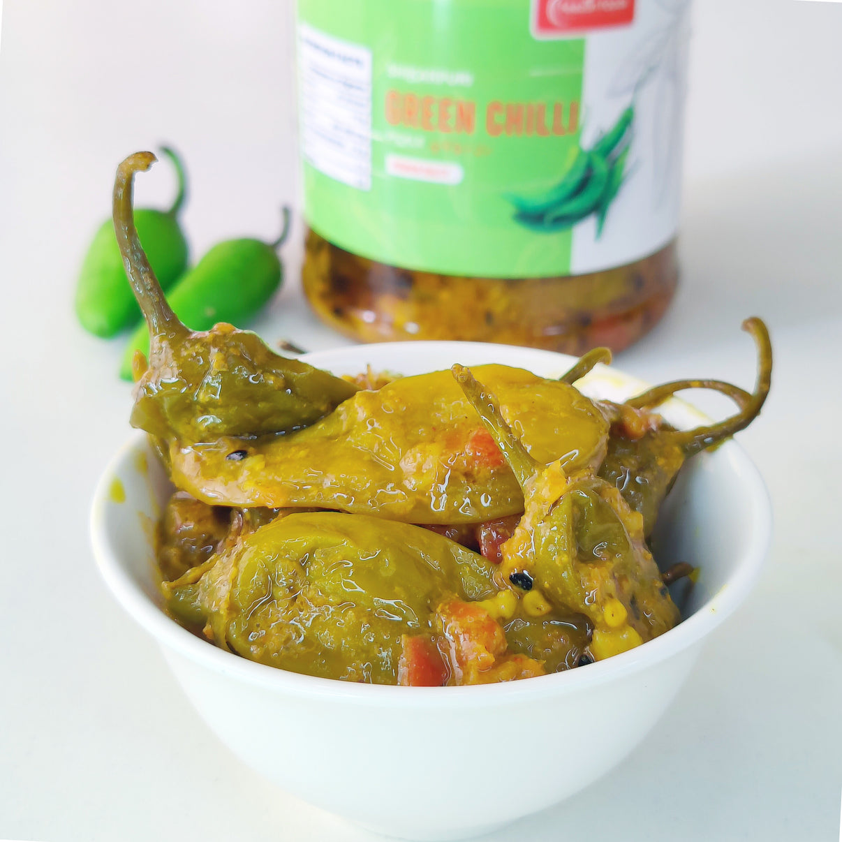 Green Chili / Sabz Mirch Achar – Feezan Foods
